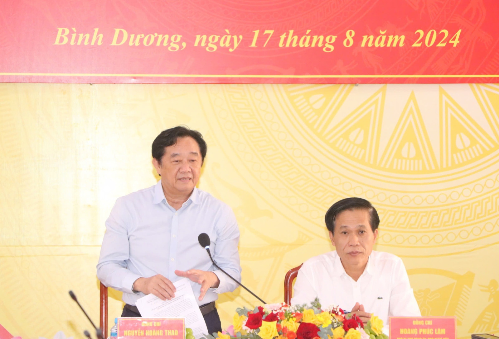 Trường Chính trị tỉnh Bình Dương có nhiều chỉ tiêu vượt chuẩn mức độ 1